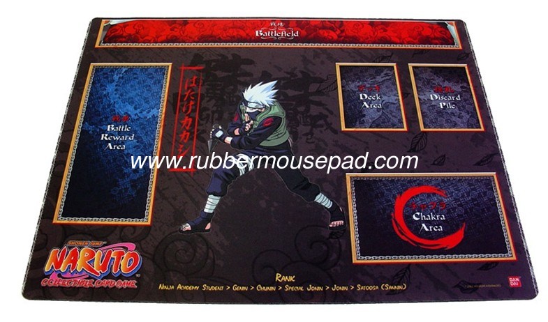 Color Printing Rubber Play Mat Soft Washable Rollable With Smooth ...