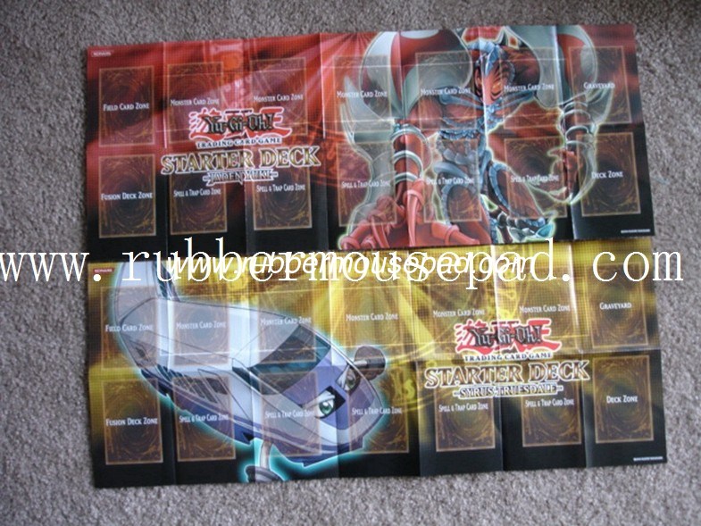 Fireproof Exhibition Rubber Play Mat Rectangle YU-Gi-OH Play