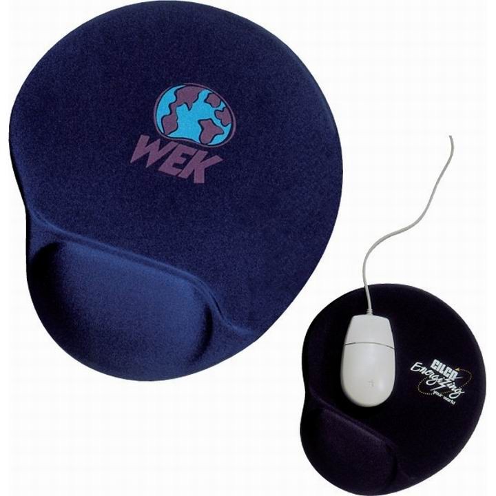 Ergonomic Gel Wrist Rest Mouse Pad With Silicone Bottom For Promotion