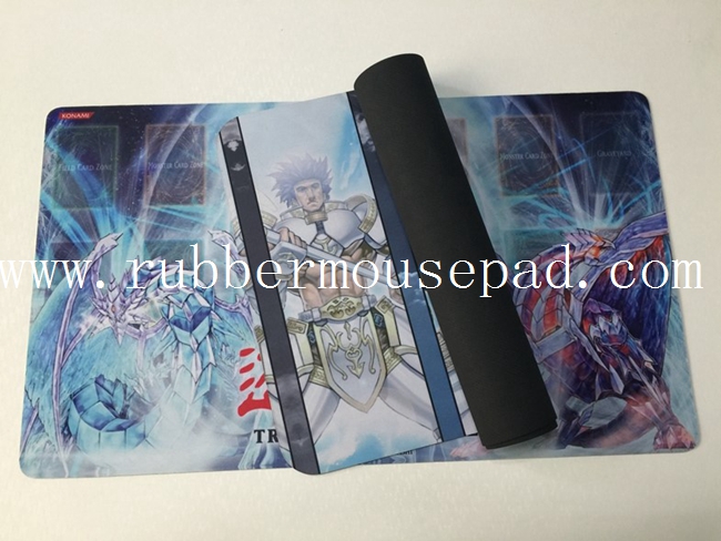 Blank / Plain Black Gaming Playmat Magic YuGiOh Pokemon Sexy Anime Mat